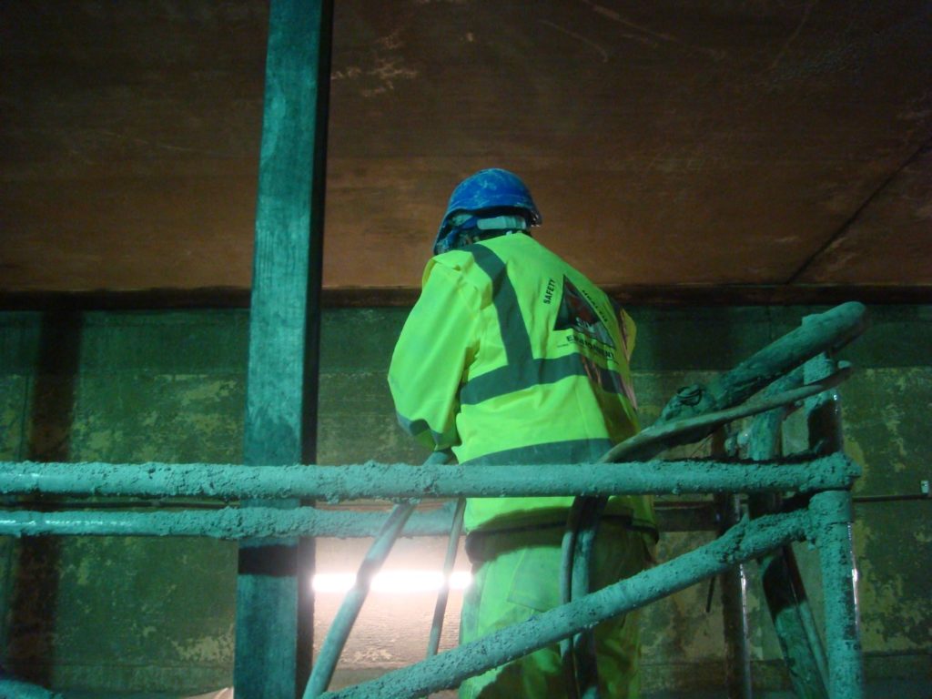 Cementitious Fire Spray - SIV Fire Protection