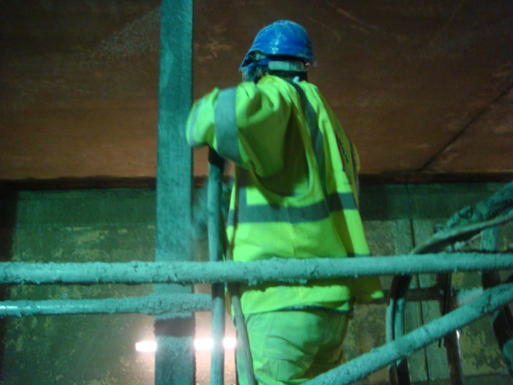 Cementitious Fire Spray - SIV Fire Protection