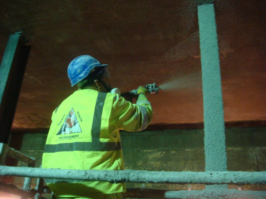 Cementitious Fire Spray - SIV Fire Protection