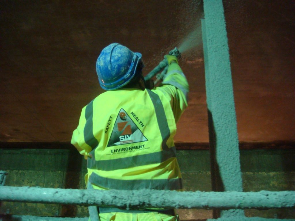 Cementitious Fire Spray - SIV Fire Protection