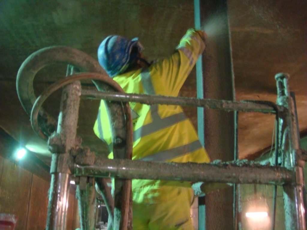 Cementitious Fire Spray - SIV Fire Protection
