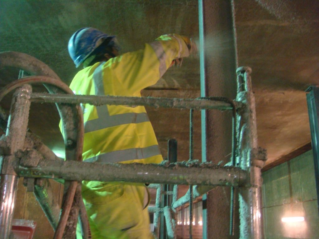 Cementitious Fire Spray - SIV Fire Protection