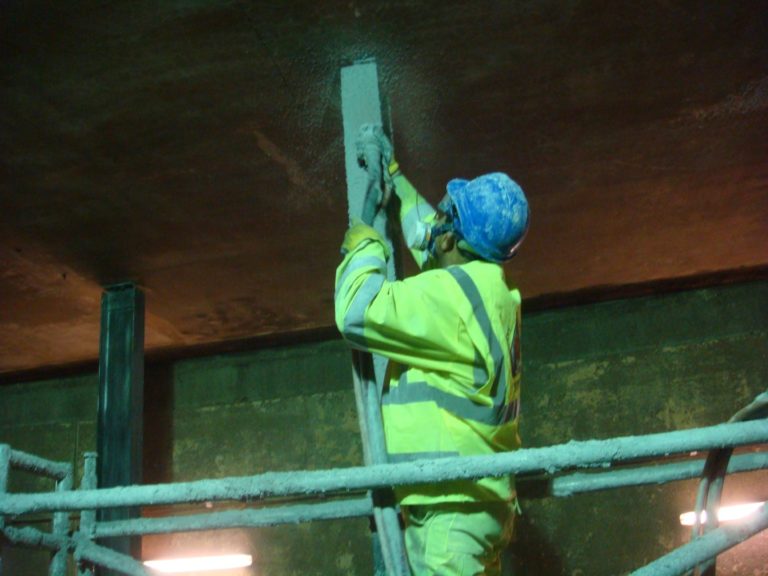 Cementitious Fire Spray - SIV Fire Protection