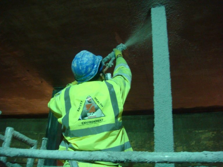 Cementitious Fire Spray - SIV Fire Protection