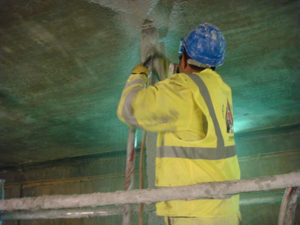 Cementitious Fire Spray - SIV Fire Protection