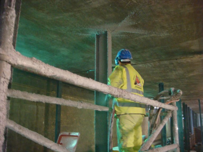 Cementitious Fire Spray - SIV Fire Protection