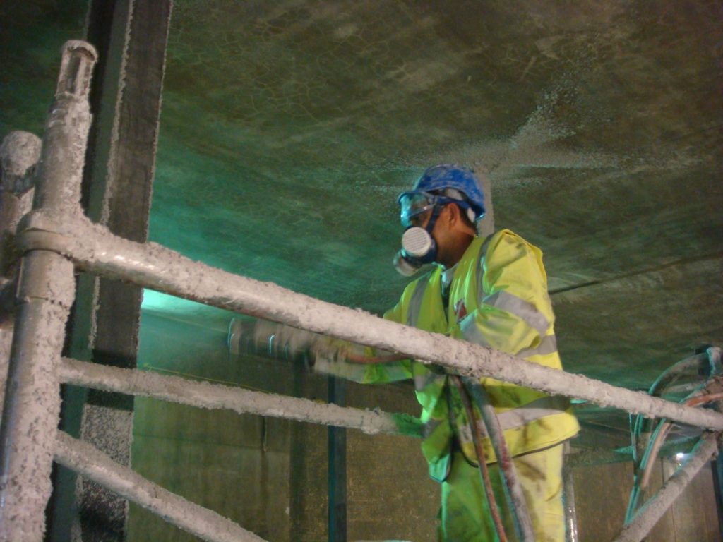 Cementitious Fire Spray - SIV Fire Protection