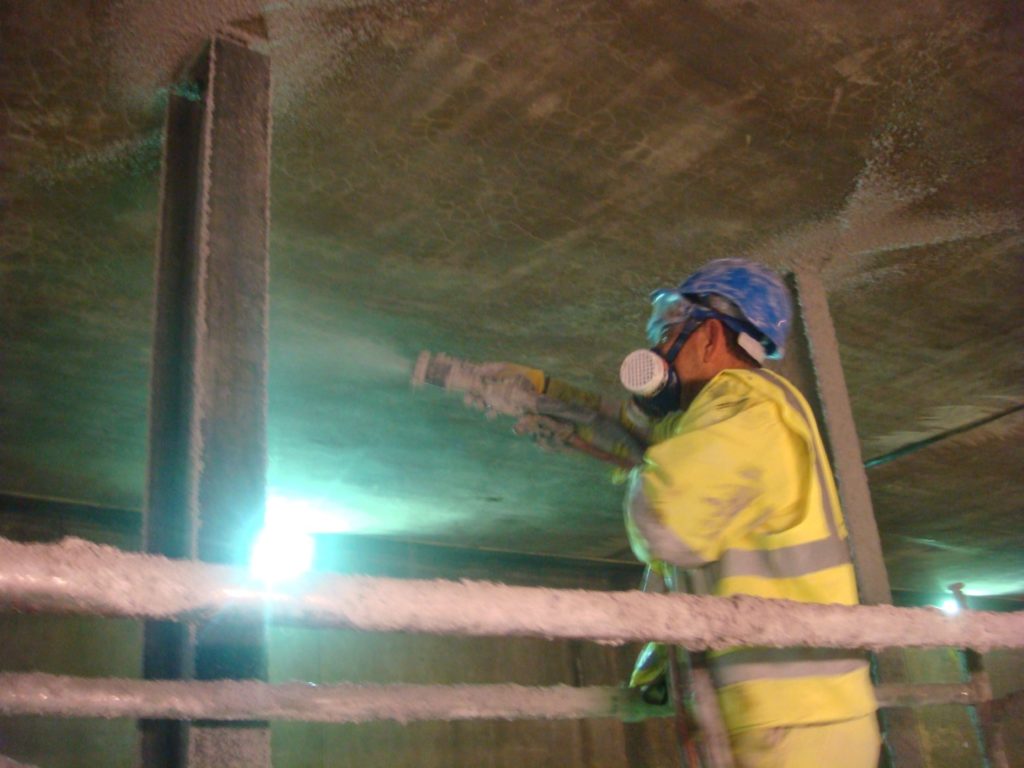 Cementitious Fire Spray - SIV Fire Protection