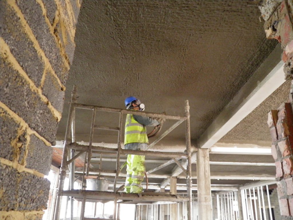 Cementitious Fire Spray - SIV Fire Protection